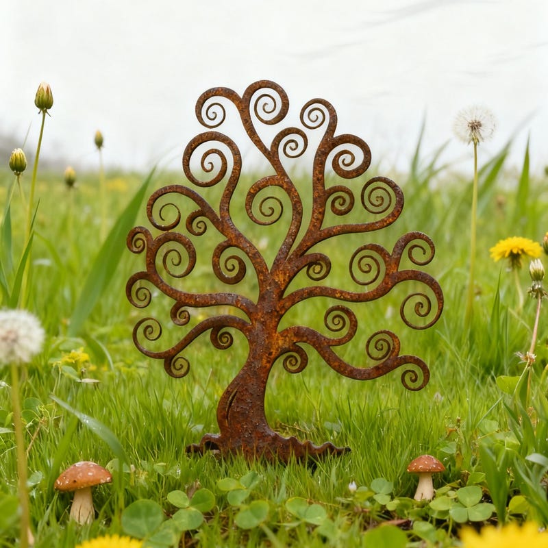 Wacky Tree Decorations - Etsy