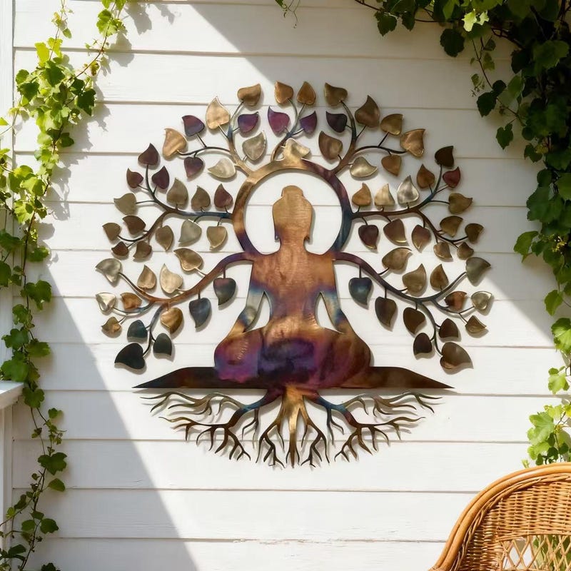 Colored Buddha Wall Art - Etsy