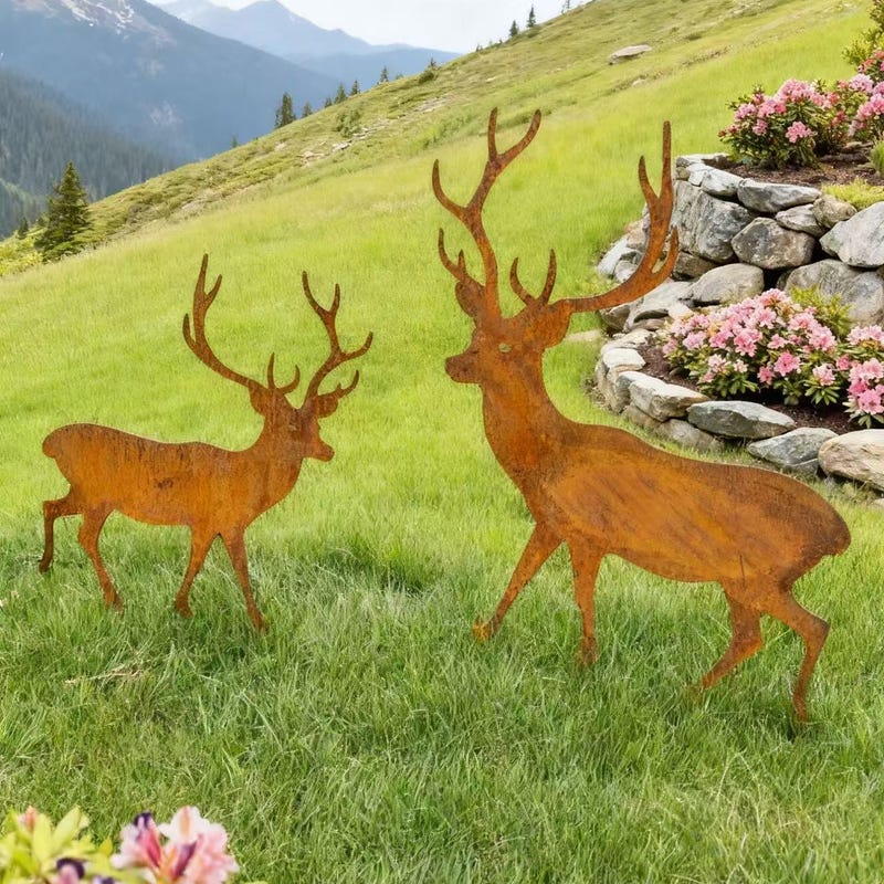 Metal Stag - Etsy