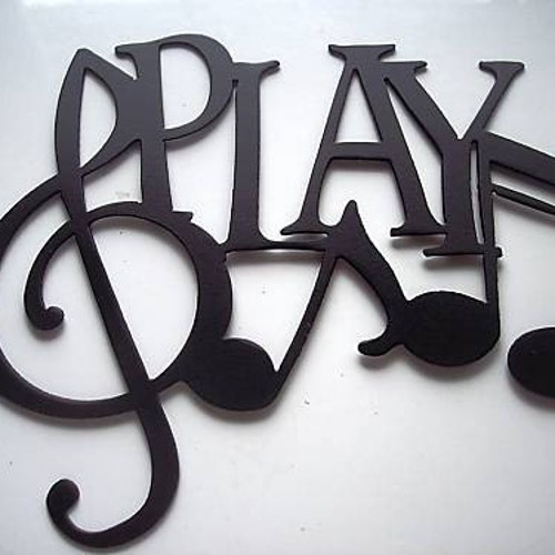 Music Heart Custom Vinyl Decal Sticker Choose Your Color and | Etsy