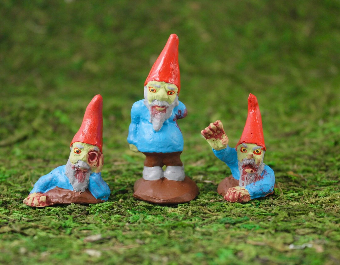 Pocket Zombie Gnomes: the Tiny Terrors Collection - Etsy