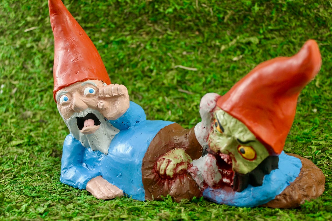 Zombie Gnomes: A Matter of Life and Death - Etsy