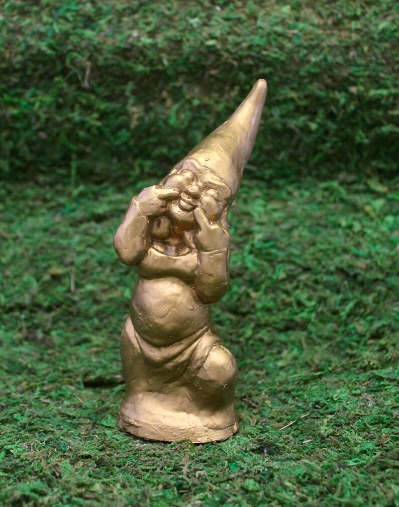 Zombie Gnomes: Golden All the F's We Give - Etsy