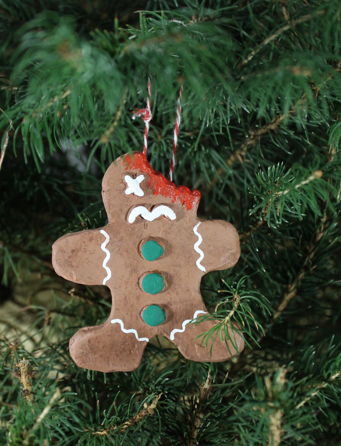 Ginger-dead Men - Missing Head (christmas Ornaments) - Etsy