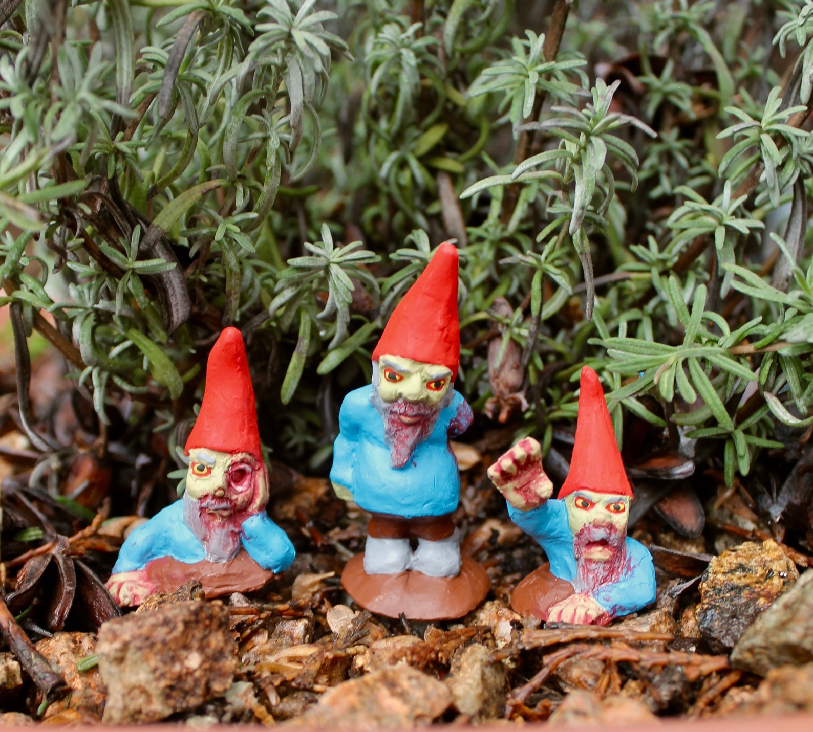 Pocket Zombie Gnomes: the Tiny Terrors Collection - Etsy