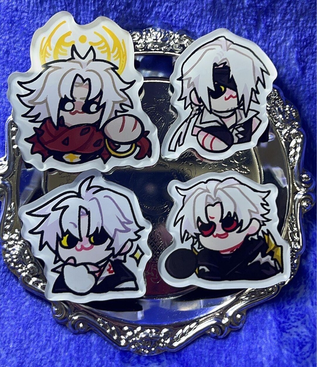 FFXIV "four Shades of Thancred" Magnet Charm - Etsy
