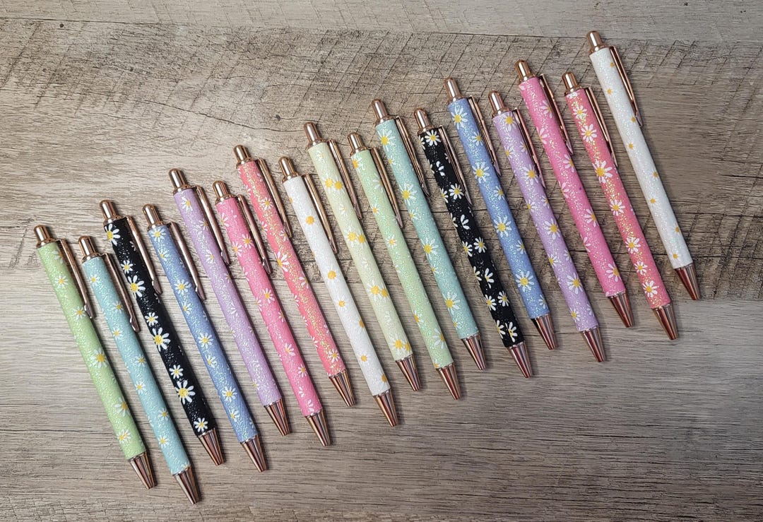 Gorgeous Daisy Pens for Stationery Lovers, or Those Who Love Journaling ...