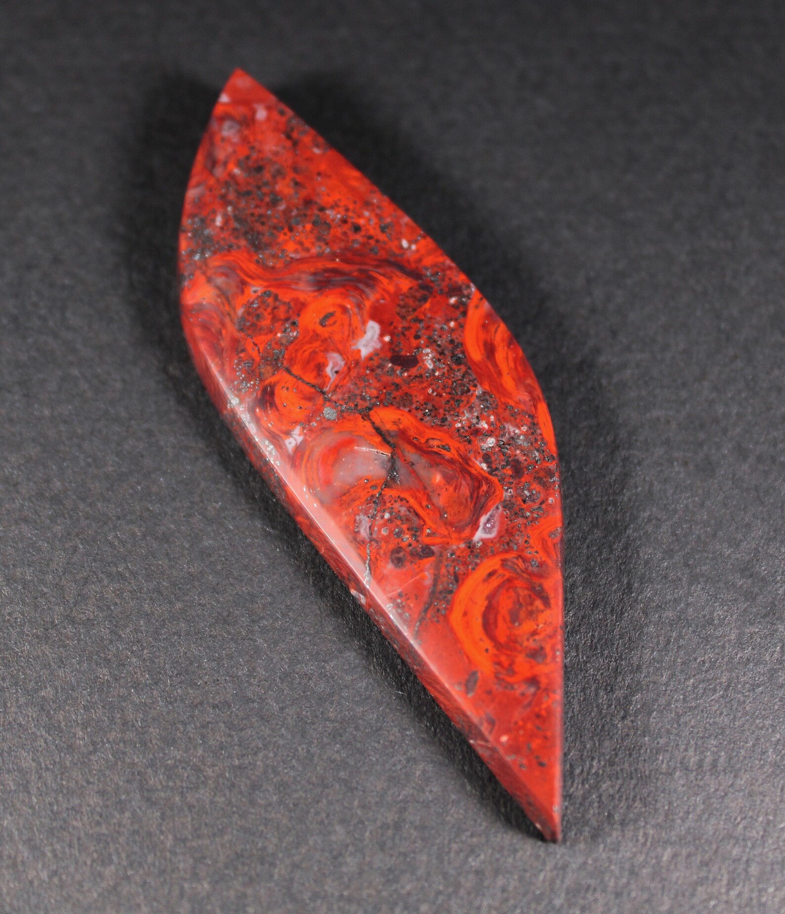 Outstanding Mary Ellen Jasper Cabochon - Great Color! - Etsy