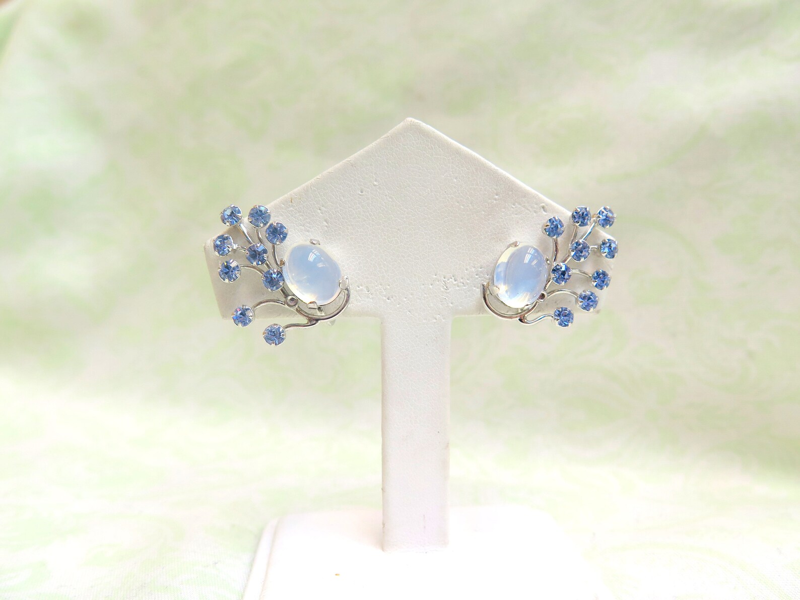Mystical Moonstone Clip-ons - Etsy