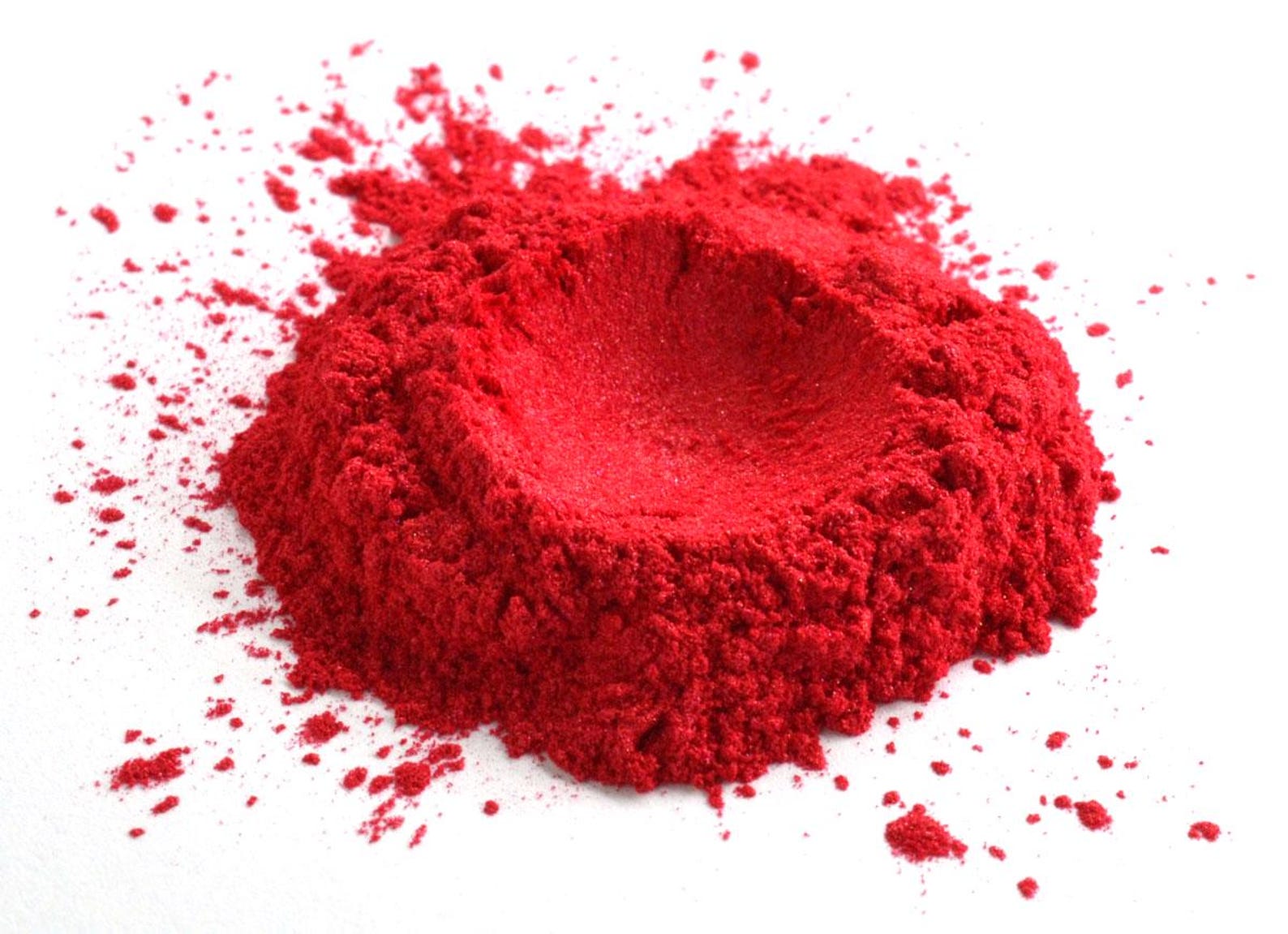 Pure Red Mica Powder: Vibrant Red Cosmetic Grade Pearlescent Pigment - Etsy