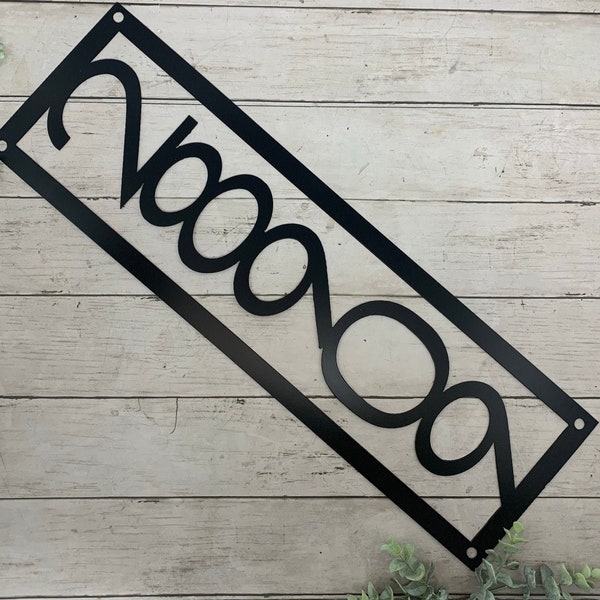 Modern Farmhouse House Numbers - Etsy
