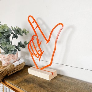OSU Cowboys Hand Sign Collegiate Hand Gesture Go Pokes Symbol Oklahoma ...