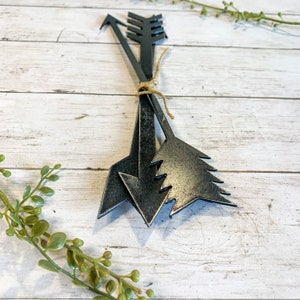 Metal Bundle of Arrows Set of 3 Decorative Arrows Metal Arrow Decor ...