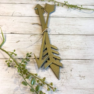 Metal Bundle of Arrows Set of 3 Decorative Arrows Metal Arrow Decor ...