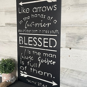 Custom Scripture Sign With Name Personalized Religious Gift Nursery ...