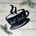 But First Coffee Sign Coffee Bar Decor Coffee Mug Sign - Etsy