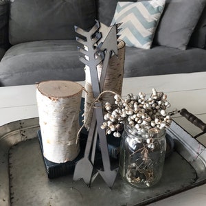 Metal Bundle of Arrows Set of 3 Decorative Arrows Metal Arrow Decor ...
