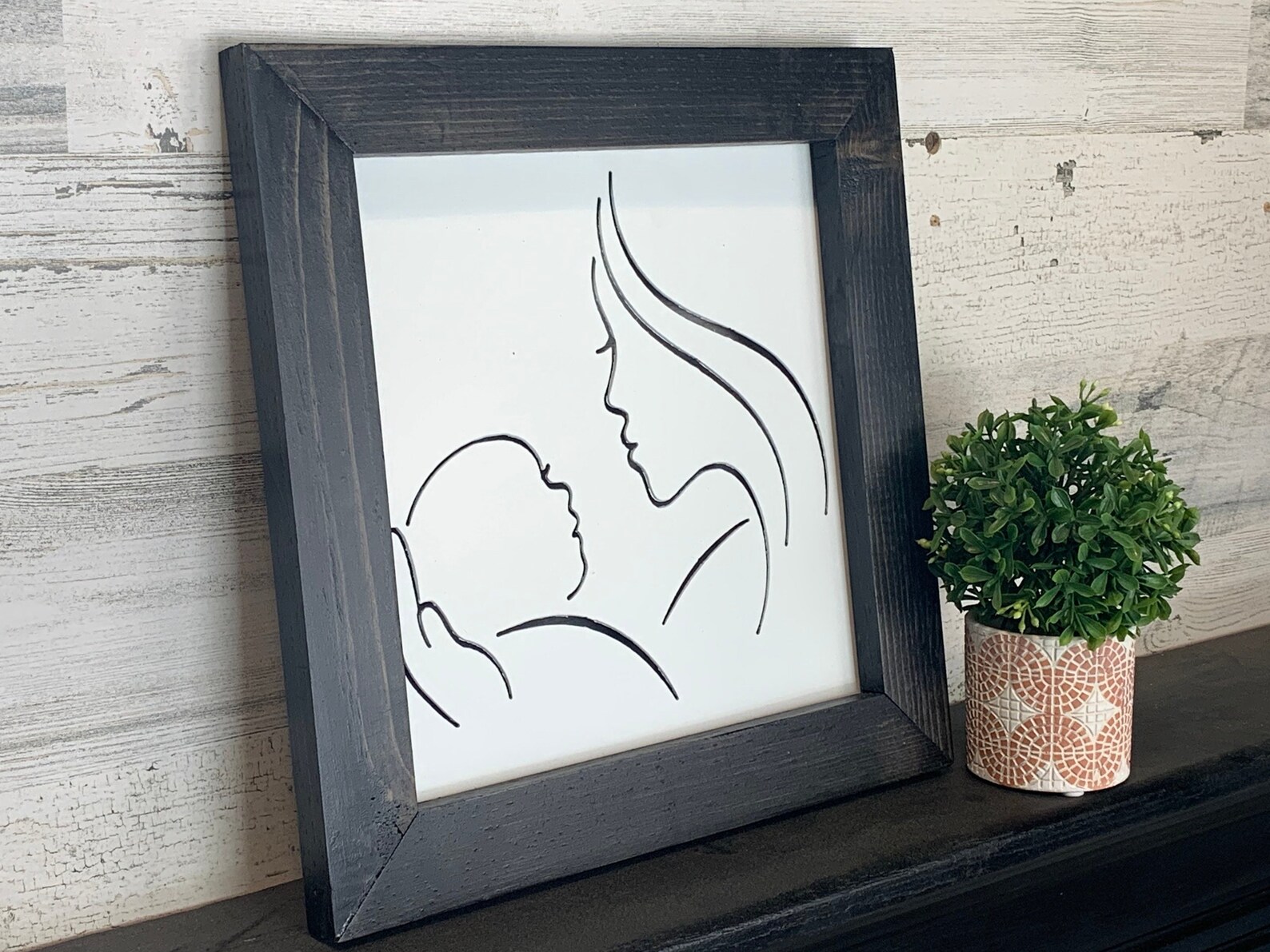 Baby and Mama Metal Sign Nursery Sign Baby Room Decor - Etsy