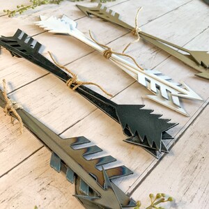 Metal Bundle of Arrows Set of 3 Decorative Arrows Metal Arrow Decor ...