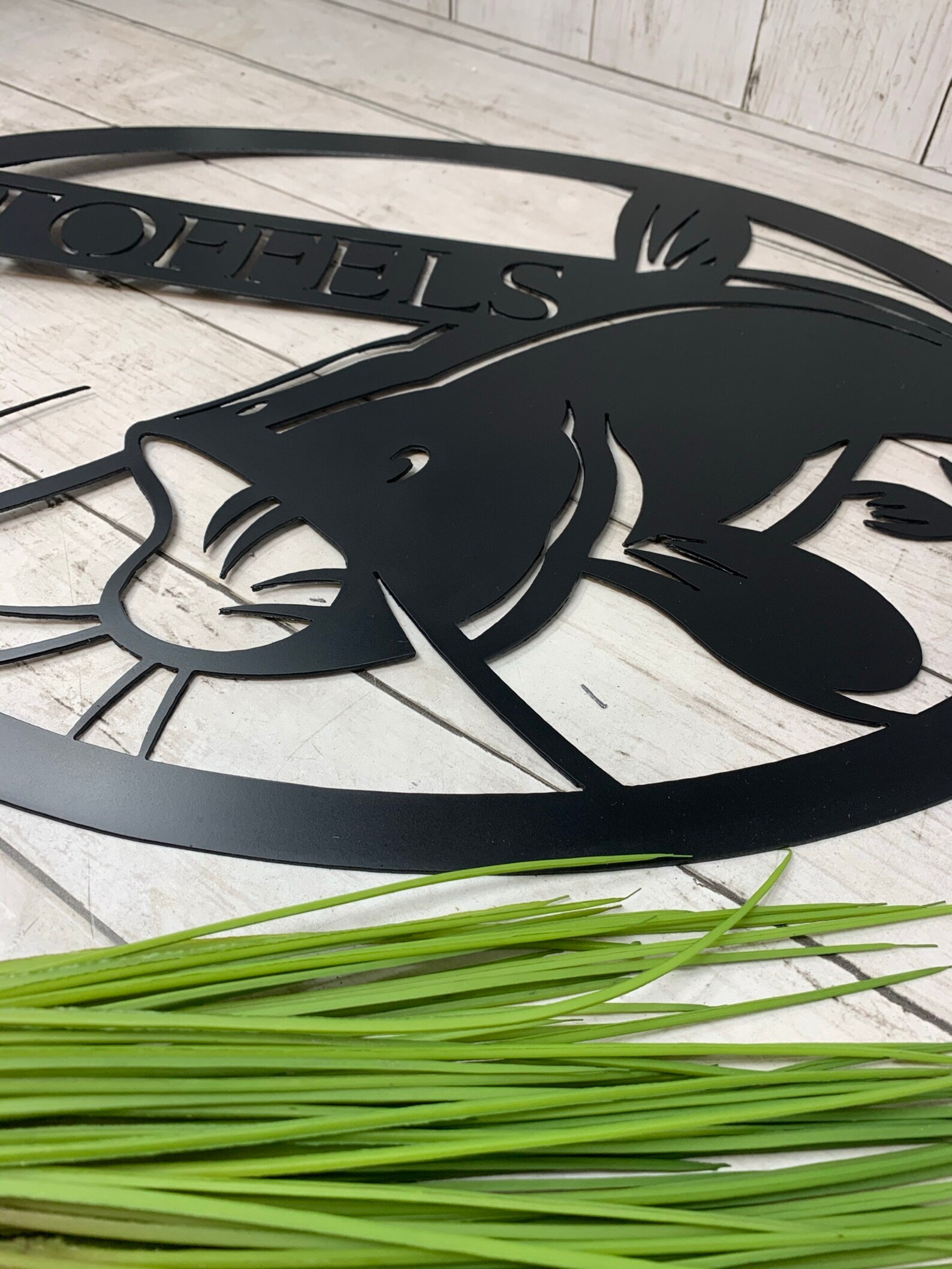 Custom Catfish Metal Cutout Father's Day Gift - Etsy