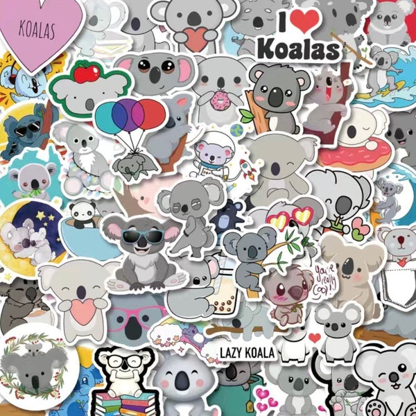 Koala Sticker - Etsy