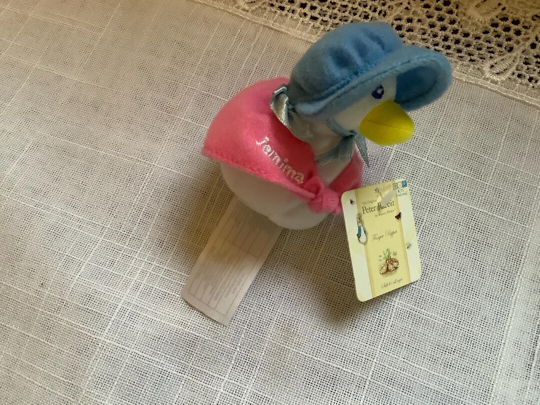 Peter Rabbit “ Jemima Puddleduck “ Finger Puppet, Toy - Etsy