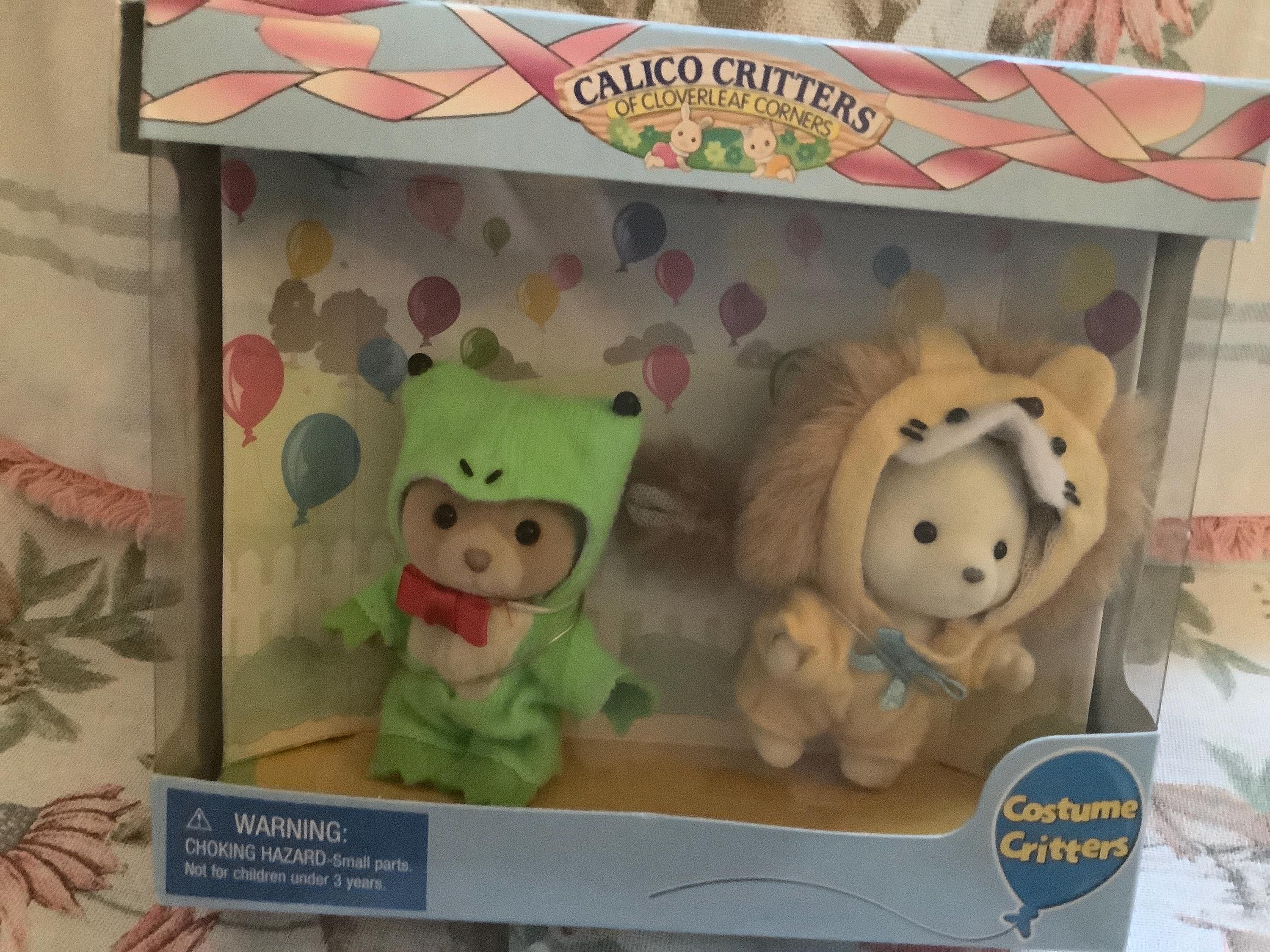 Calico Critters of Cloverleaf Corners “ Costume Critters “ 2008 ...
