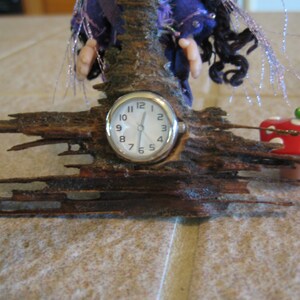 Fairy Mantel Clock Fairy House Fairy Clock - Etsy