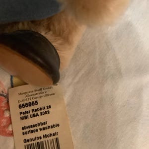 Vintage Steiff Peter Rabbit - Etsy