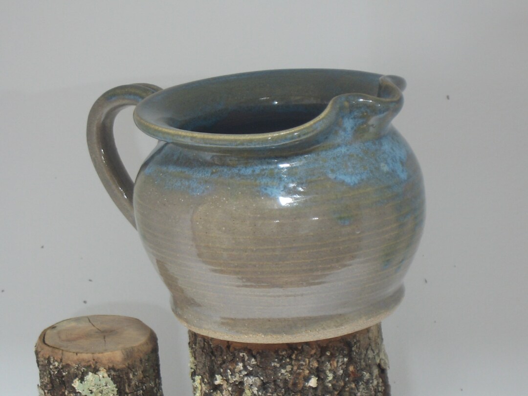 Handmade Stoneware Pottery - Handmade Pottery Pitcher - Stoneware ...