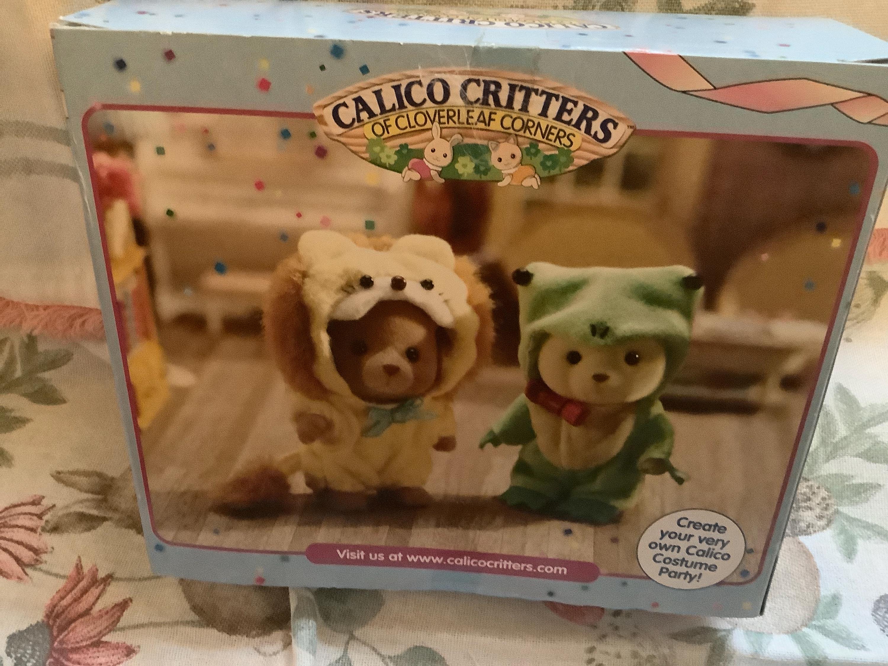 Calico Critters of Cloverleaf Corners “ Costume Critters “ 2008 ...