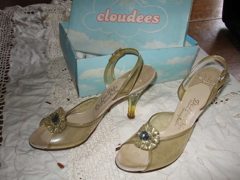 1950's or 60's Plastic Shoes - De Liso Debs Shoes - Paltrer / Deliso ...