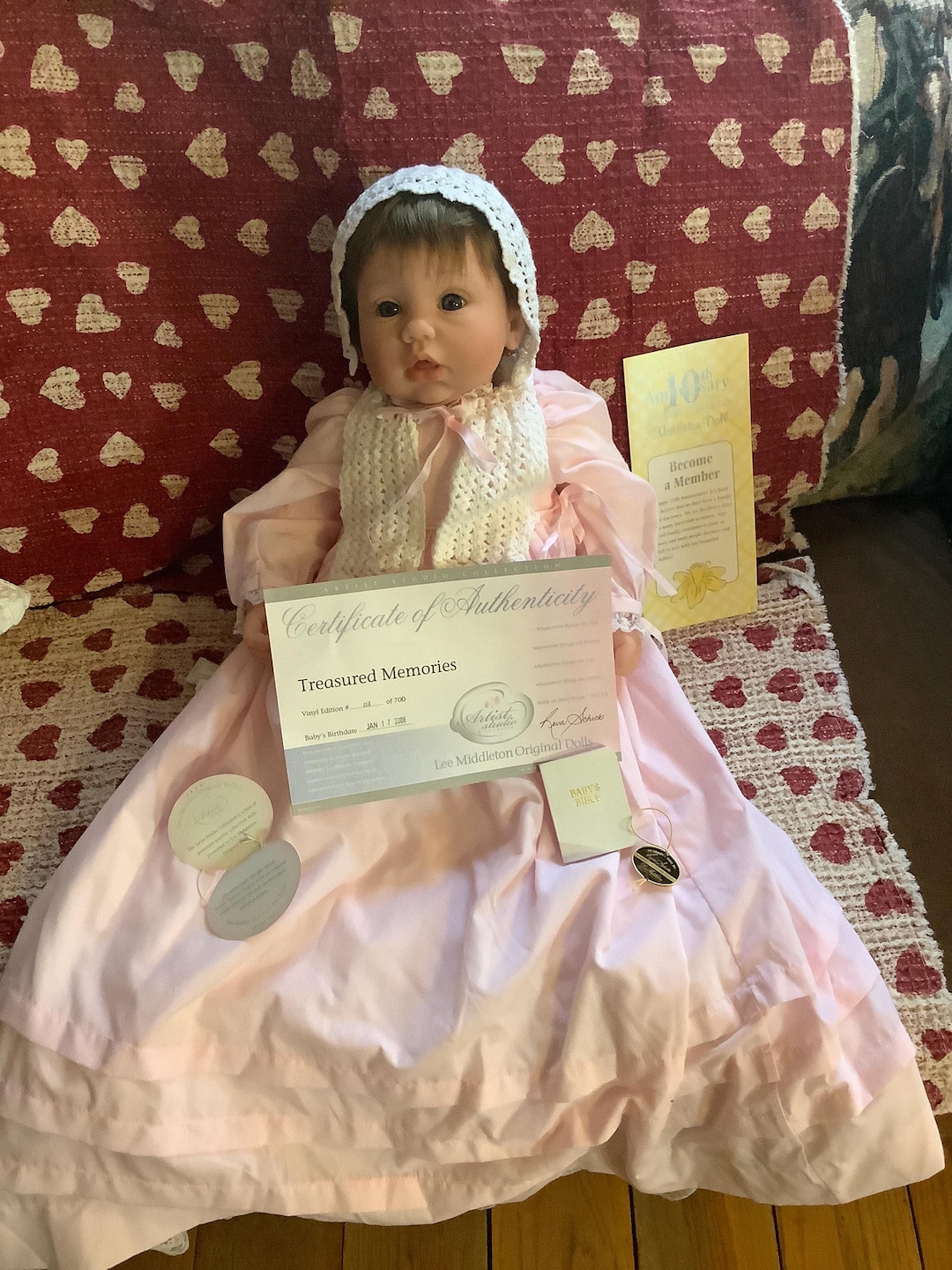 Lee Middleton “treasured Memories” Artist Reva Schick # 113 of 700 Made ...