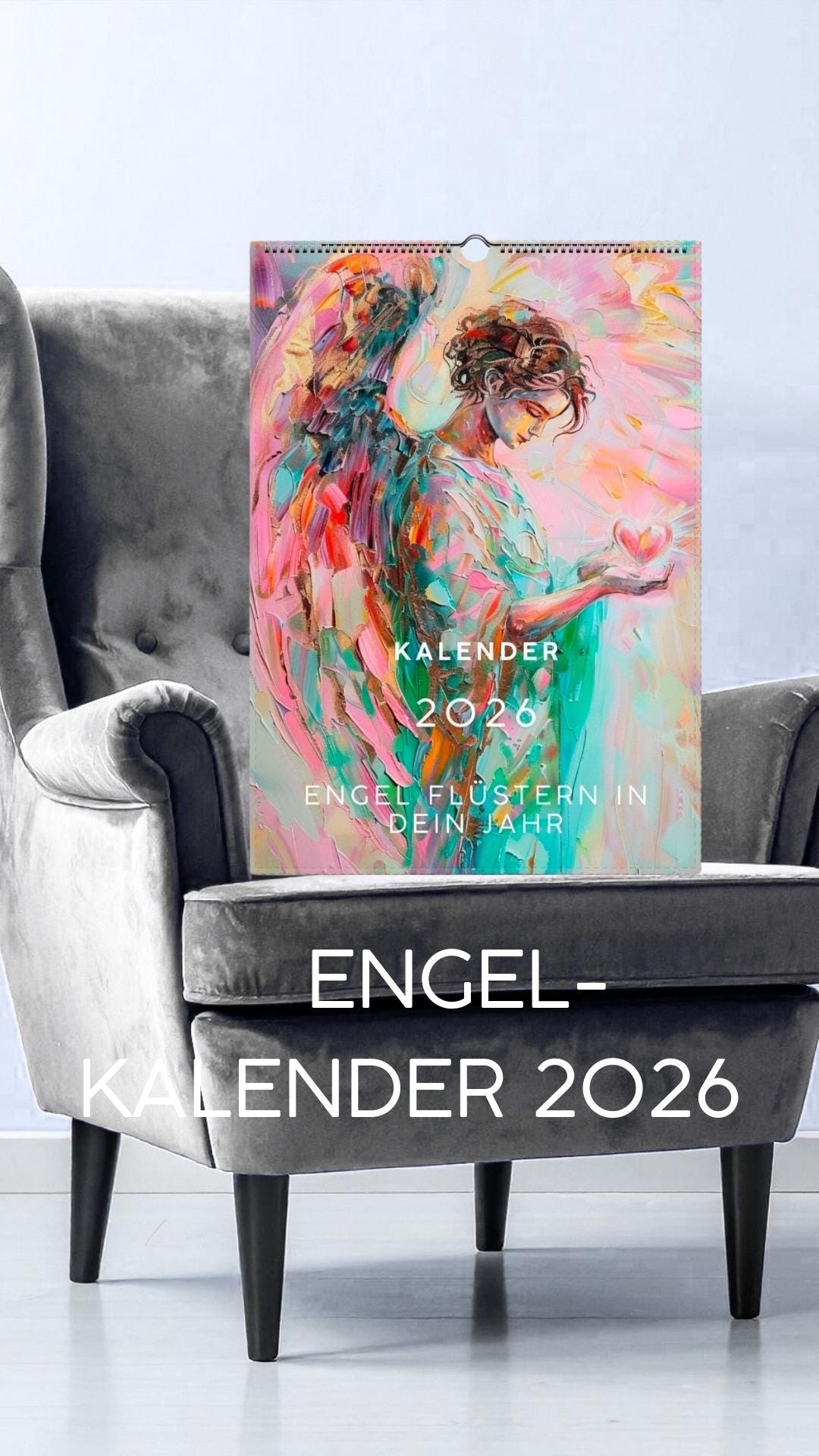 Angel Calendar 2026 • A3 Wall Calendar • Spiritual Art - Etsy