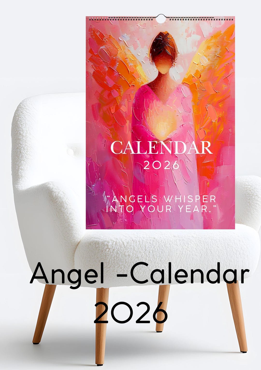 Angel Calendar 2026 • A3 Wall Calendar • Spiritual Art - Etsy