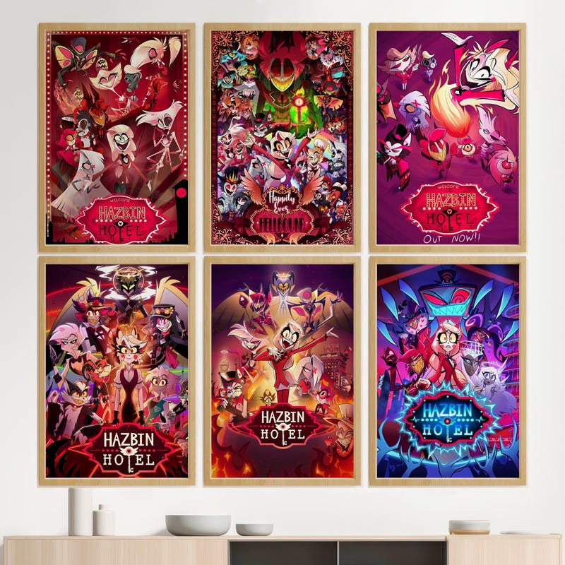 Hazbin Hotel Posters - Etsy
