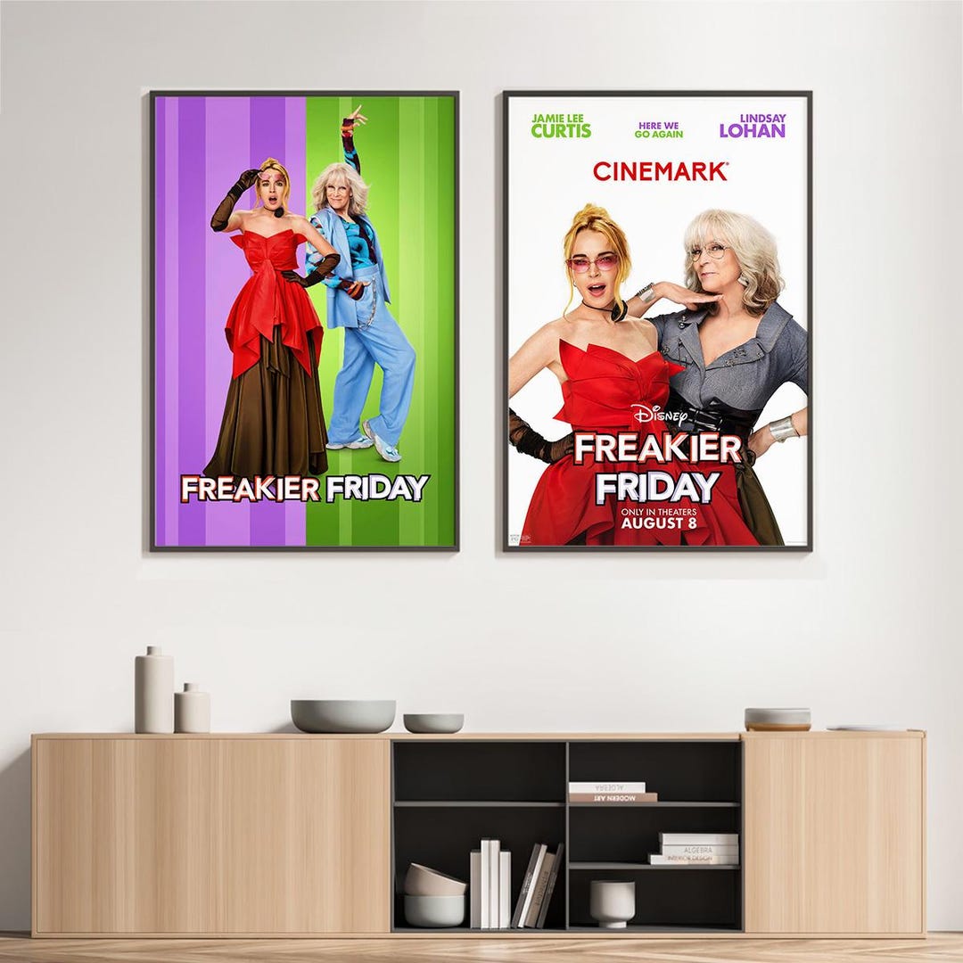 Freaky Friday 2 (2025)movie Poster: Retro Canvas Wall Art Print - Etsy