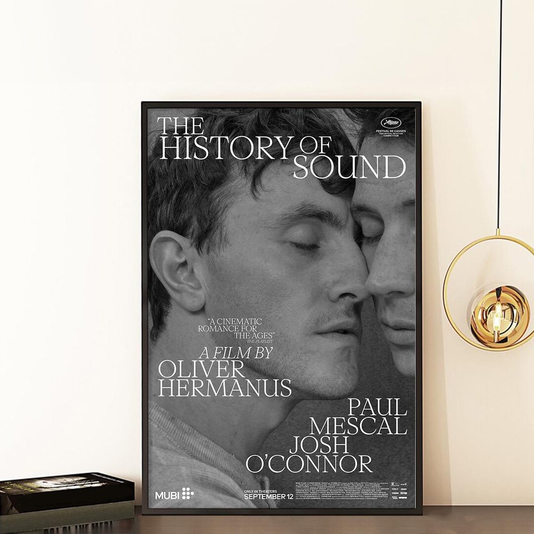 History of Sound Movie Poster,premium Canvas Poster,retro Poster,gifts ...