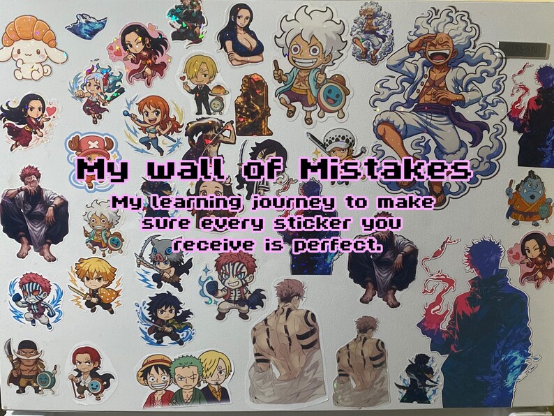 Akaza Sticker – Demon Slayer | Handmade Anime Vinyl Sticker ...