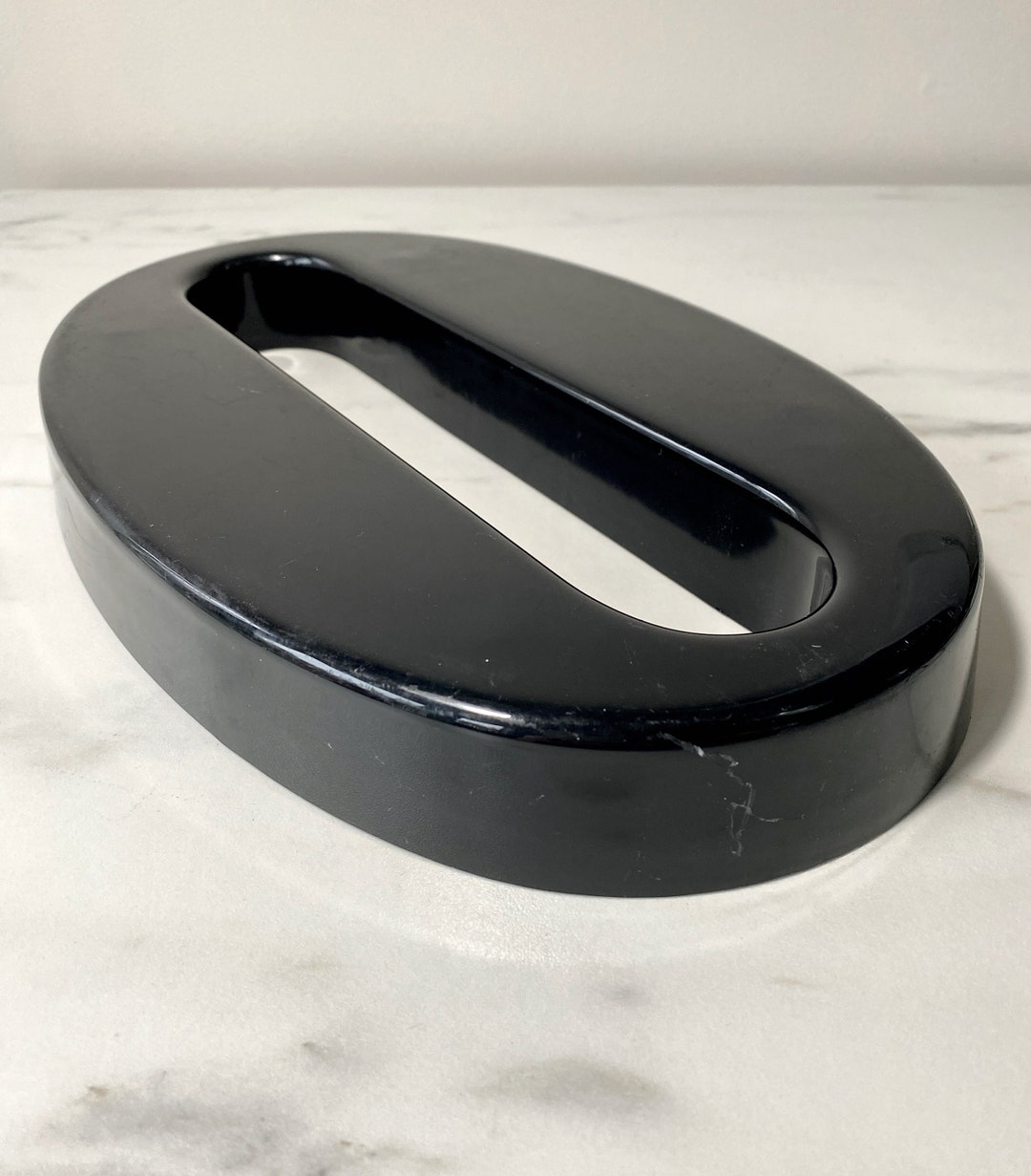 Letter O Vintage Plastic Letter White Reclaimed Old Sign - Etsy