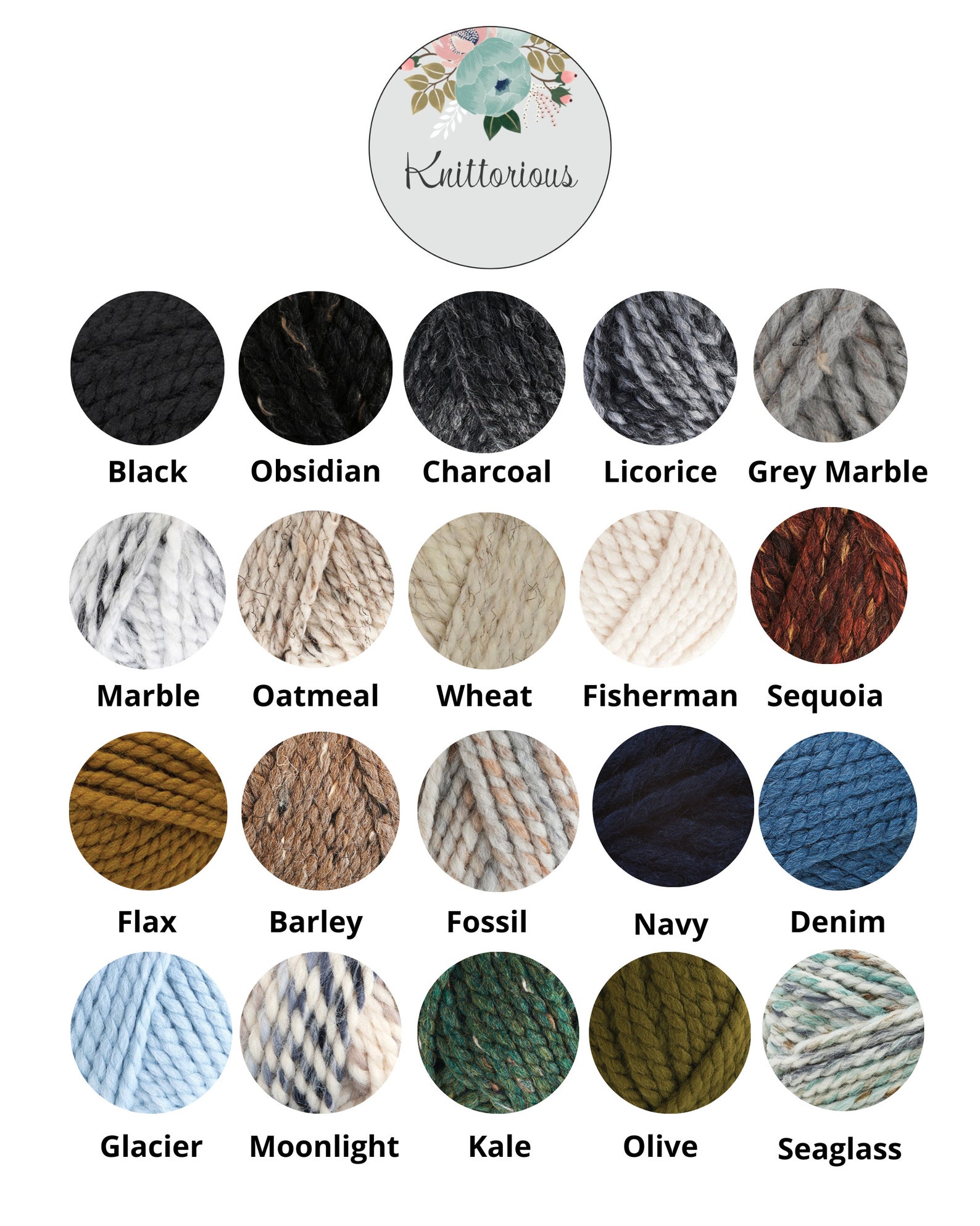 BEGINNERS KNITTING KIT, Beginners Simple Quick Knitting Pattern, Chunky ...