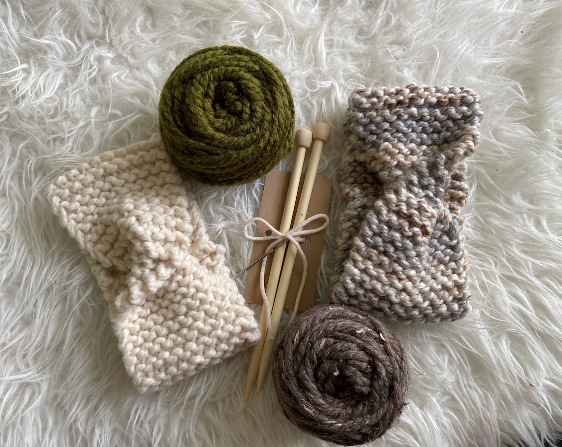 BEGINNERS KNITTING KIT Beginners Simple Quick Knitting - Etsy
