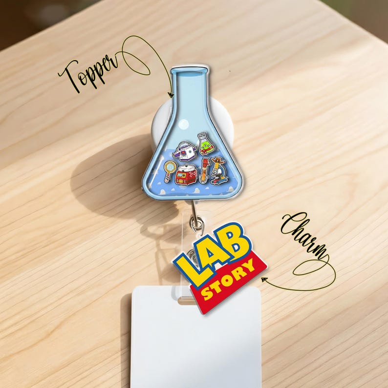 Disney Toy Story Lab Week 2026 Shaker Badge Reel, Lab Story Buzz ...