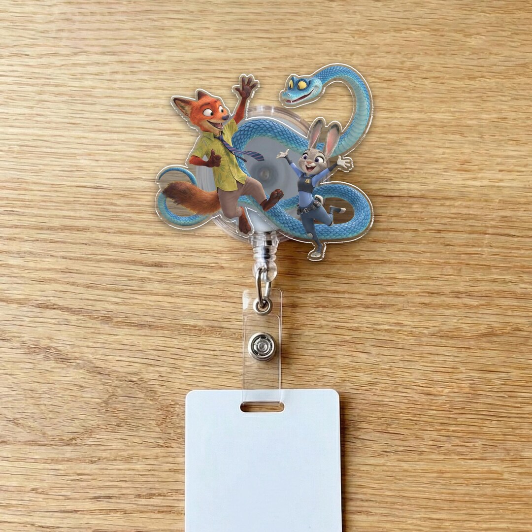 Disney Zootopia Badge Reel, Zootopia 2 Movie Judy Hopps Nick Wilde Gary ...