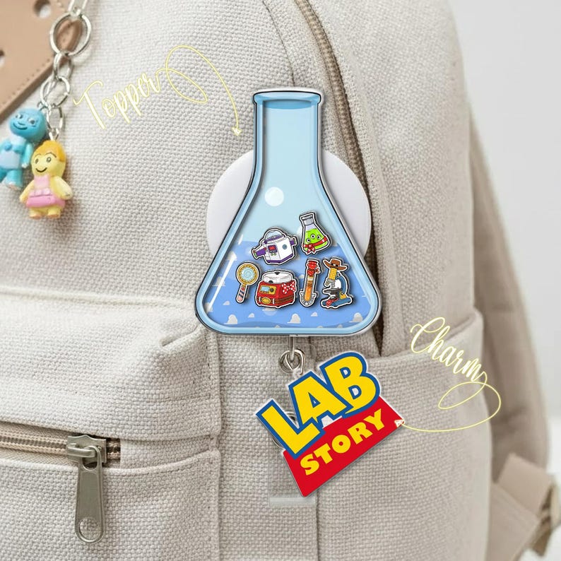 Disney Toy Story Lab Week 2026 Shaker Badge Reel, Lab Story Buzz ...