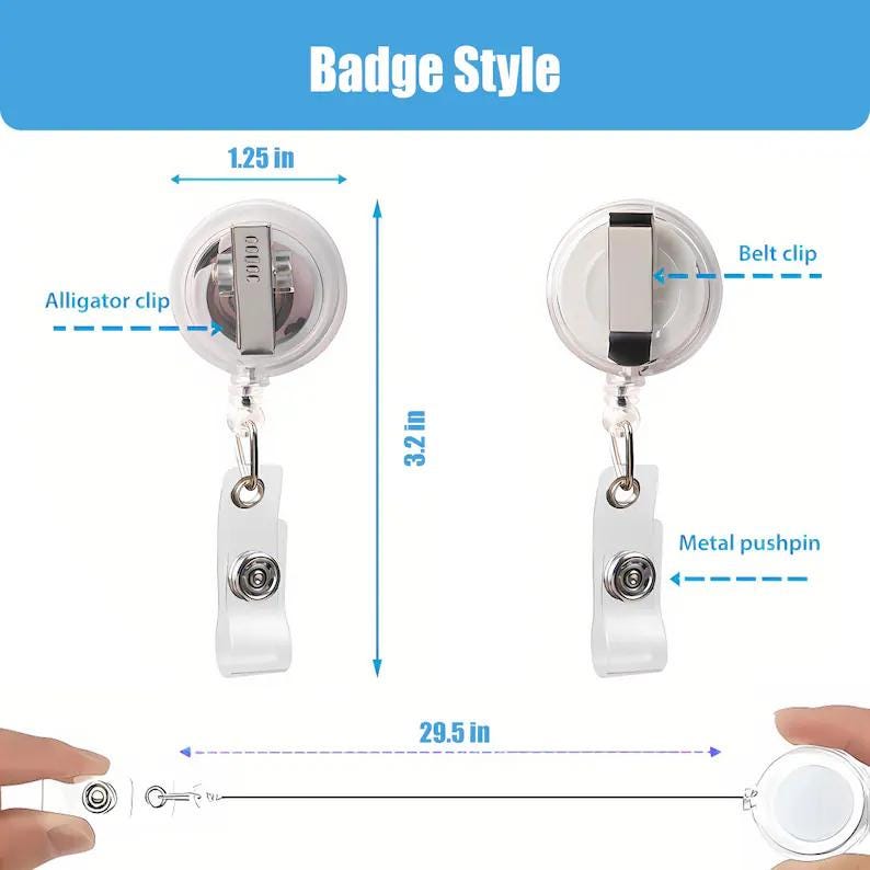 Personalized Toy Story Shaker Badge Reel, Woody Jessie ID Holder ...