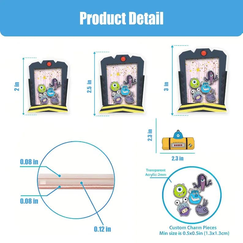 Personalized Toy Story Shaker Badge Reel, Woody Jessie ID Holder ...