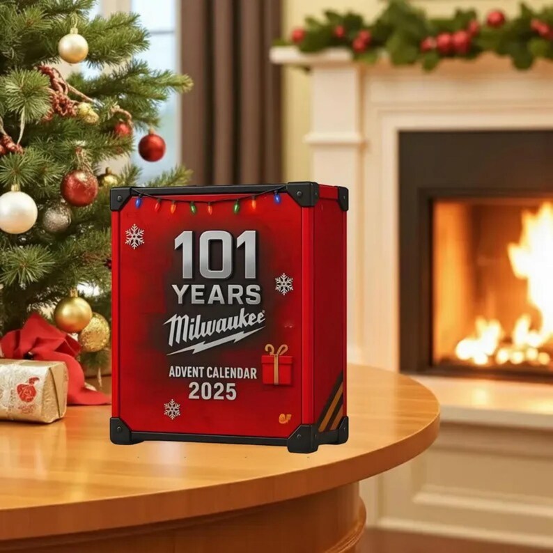 Unique Milwaukee Tools 101 Years Power Tools Advent Calendar 2025 ...