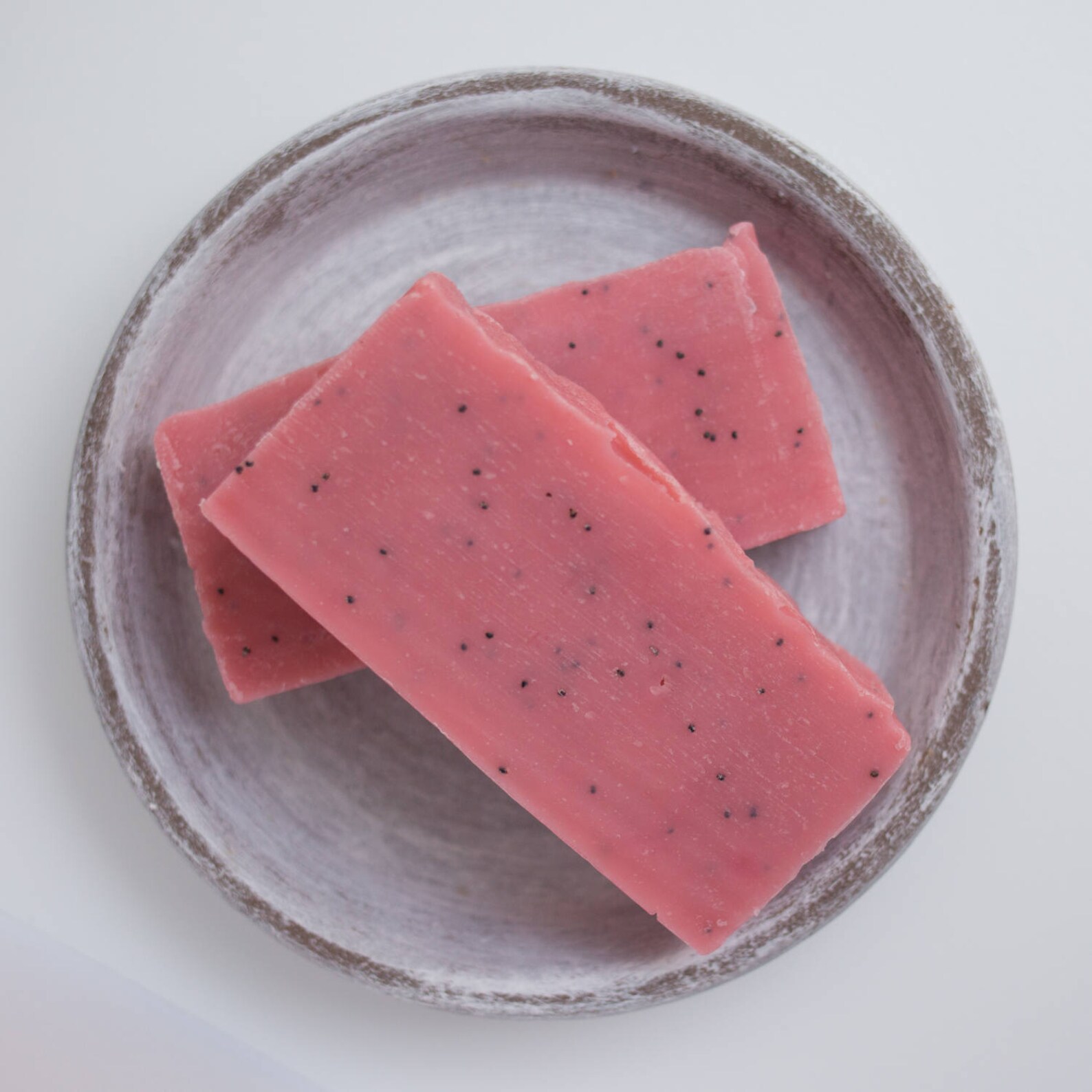 Black Raspberry Vanilla Soap W/poppyseeds All Natural Cold - Etsy