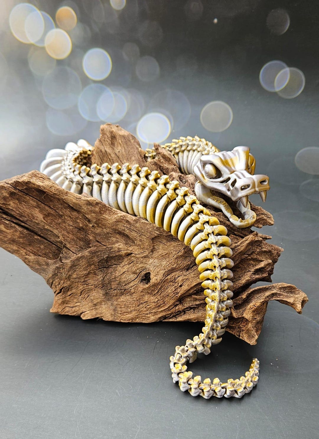 3D Printed Snake Skeleton - Etsy